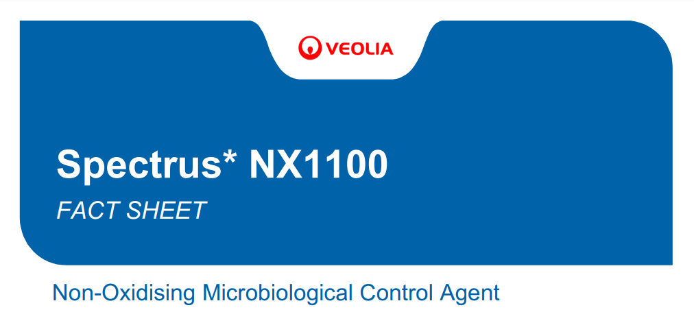 Veolia Spectrus NX1100 | Products | E. SHORE